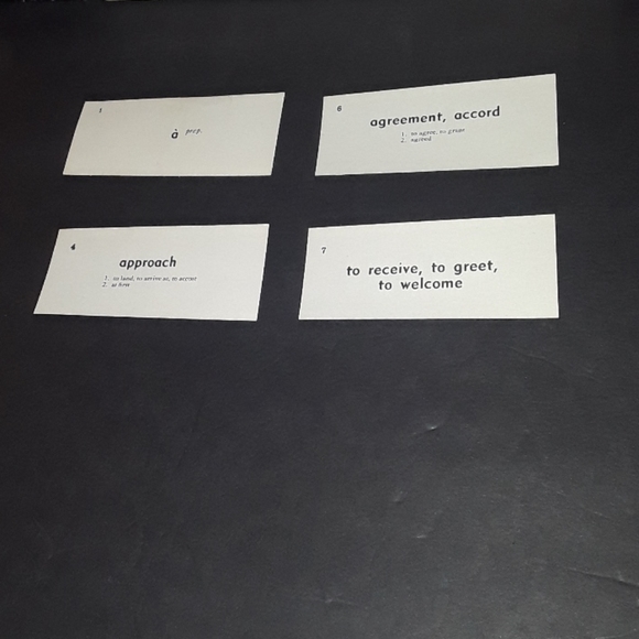 VISUAL EDUCATION ASSOCIATION | Games | Vtg Vis Ed French Vocabulary ...